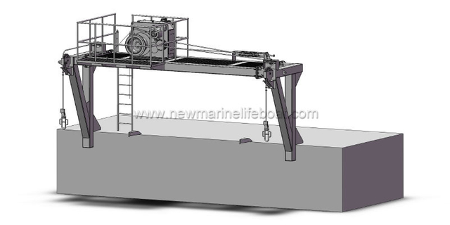 Platform Davit | China Davit Manufacturer - New Marine