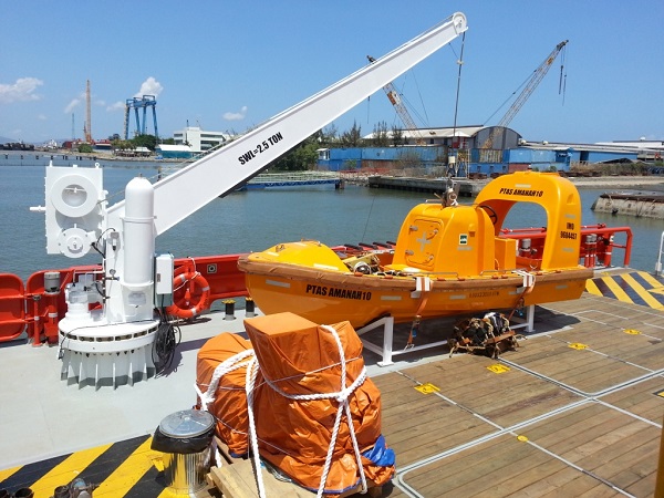 Structure of Single Arm Davit | China Lifeboat Davit Manufacturers ...